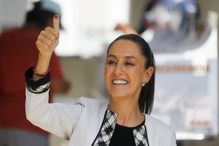 Sheinbaum Elegida Como La Primera Presidenta De México Por Abrumadora