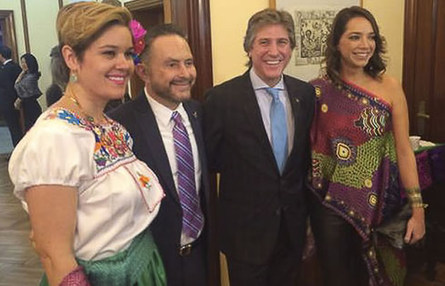 Amor a la mexicana: Boudou presentó a su nueva novia - Noticias ...