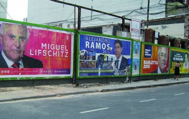 Sortean espacios en postes de luz para propaganda política - Noticias ...