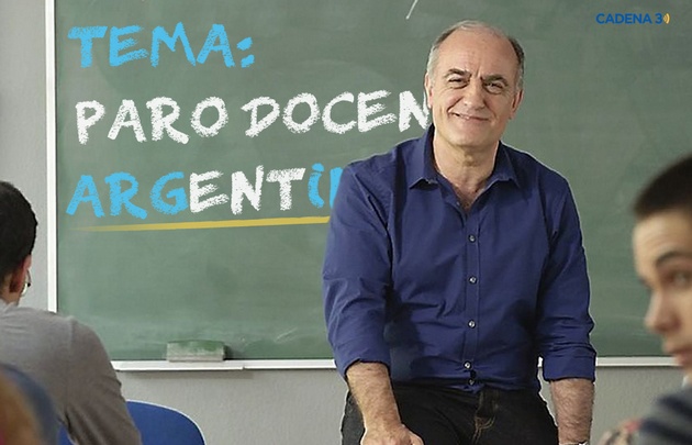 El actor de Merlí apoyó a los docentes argentinos en lucha - Noticias ...