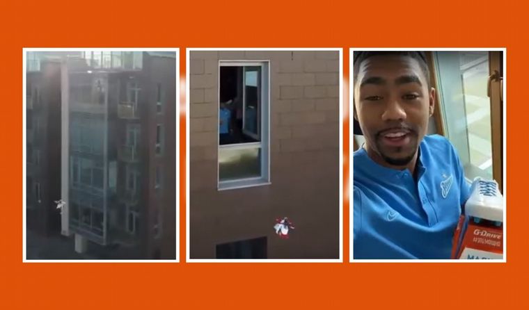 Un objeto volador visitó a Malcom y su gato casi se infarta - Fútbol ...