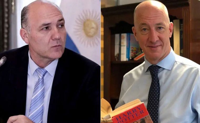 Fuerte cruce entre el exembajador británico Mark Kent y un funcionario ...