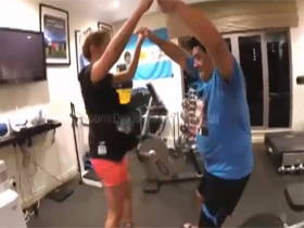 El "pasito" de cumbia de Diego del que todo el mundo habla - Noticias ...